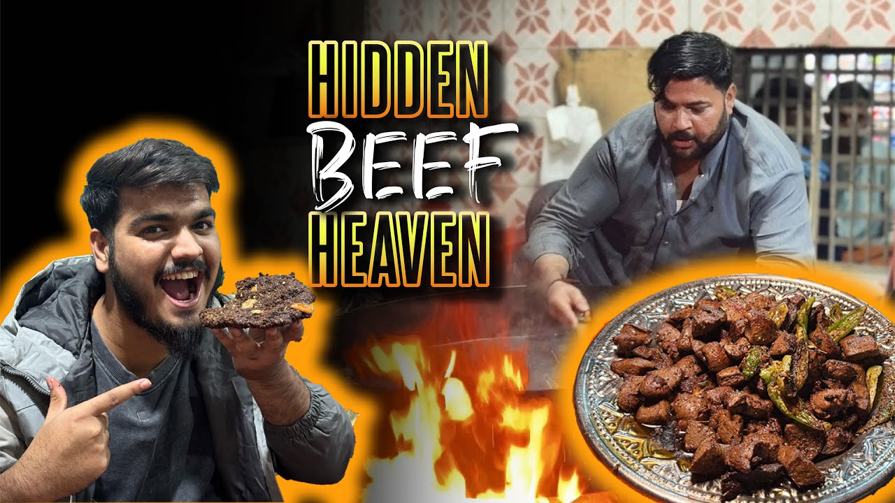 Best BEEF STREET FOOD in Landhi | Sulemani Kaleji & Beef Karahi ...