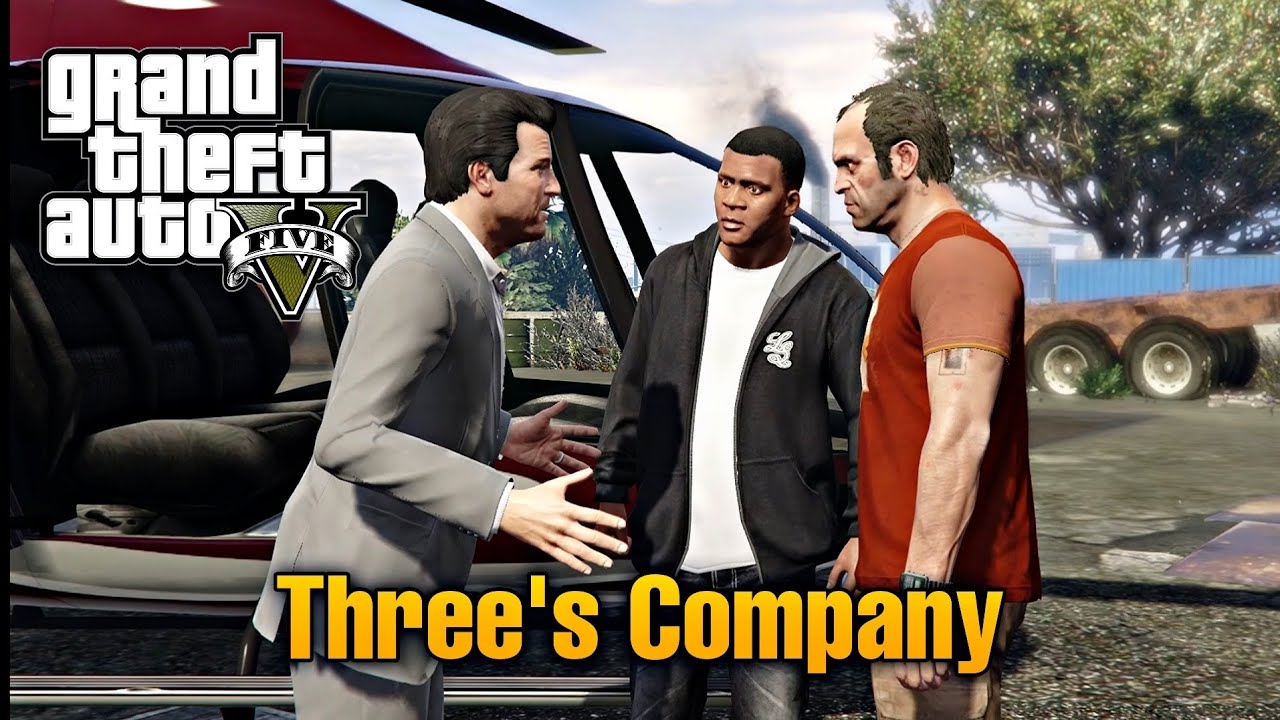 GTA 5 Three's Company Mission - HD GRAPHICS - YouTube