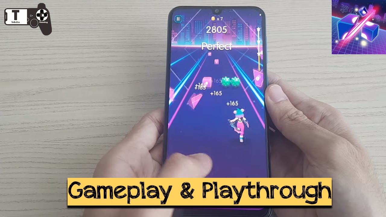 Music Blade: EDM Rhythm Sword - Android / iOS Gameplay - YouTube