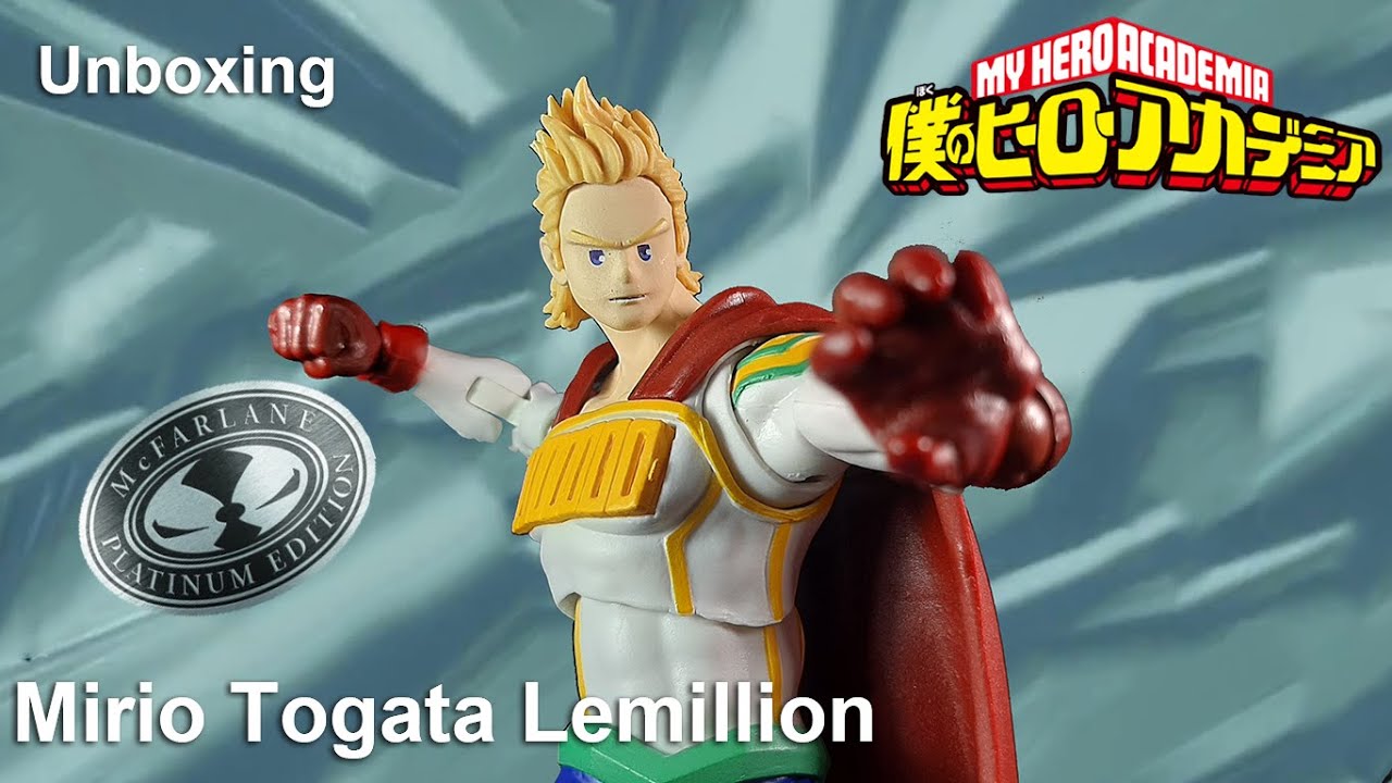 Unboxing Mirio Togata Lemillion McFarlane Toys Platinum Edition | My ...