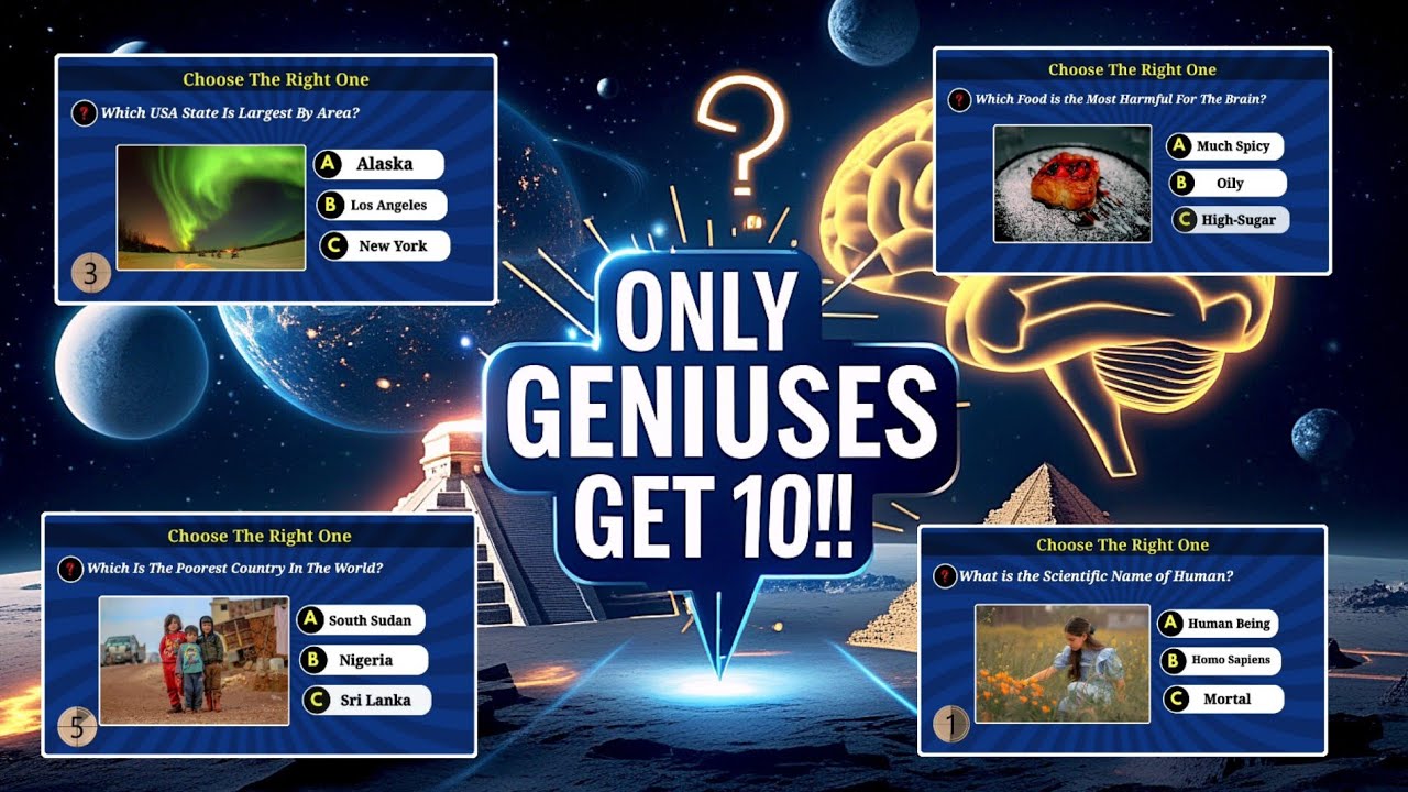 The Ultimate Brain Challenge 🧠 | Can You Answer Them All? | Challenge ...