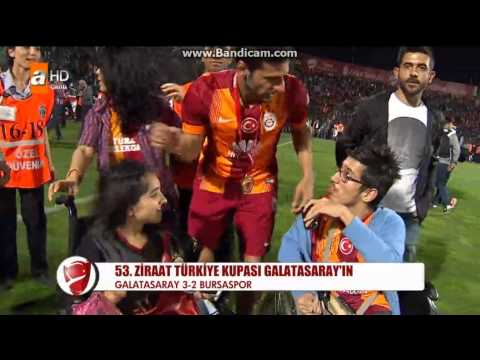 53. ZIRAAT TÜRKIYE KUPASI 2015 - GALATASARAY - KUPA TÖRENI - Part 3
