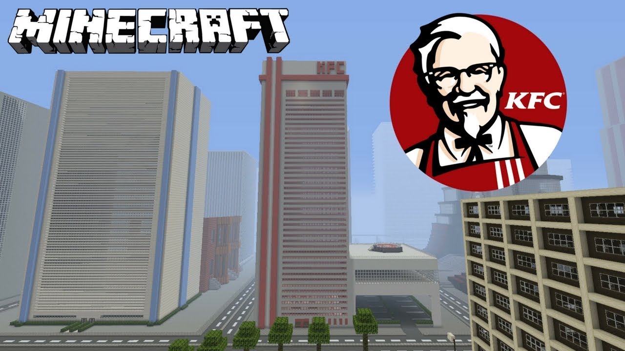 Minecraft - KFC Tower!!! - YouTube