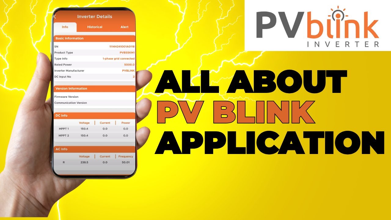 PV Blink 5KW On Grid Solar Inverter Application Details | 5KW On Grid ...