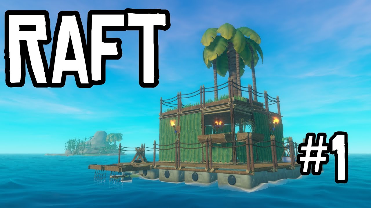 Alone on a RAFT: Part 1 - Stranded Thirsty and Hungry - YouTube