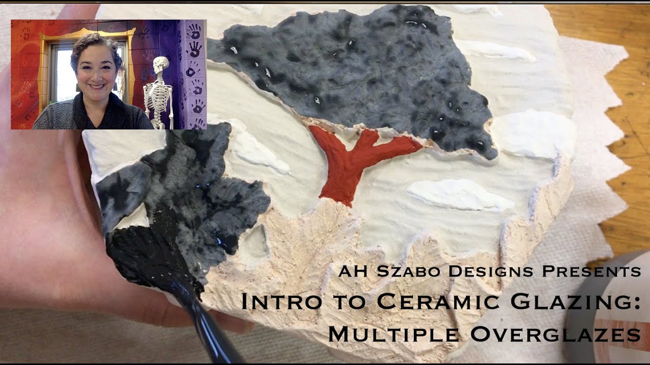 Intro to Ceramic Glazing: Using Multiple Overglazes - YouTube