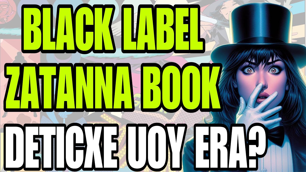 New Zatanna Book by Mariko Tamaki - Are You Excited? - YouTube