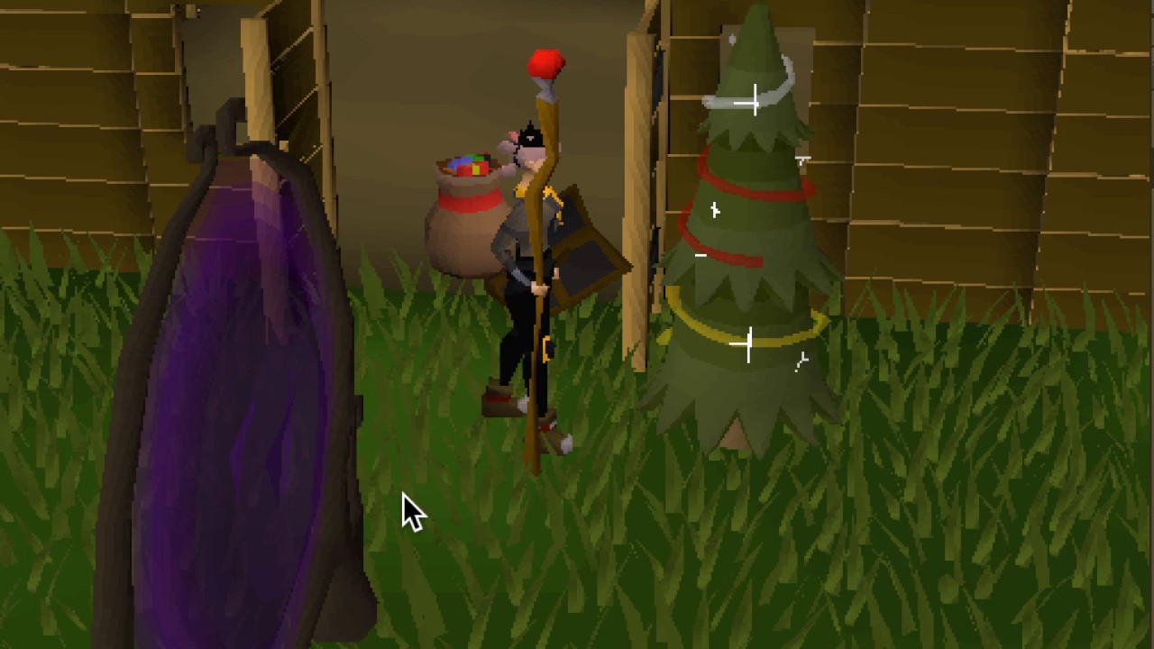 Putting up my Xmas tree in poh Runescape RS07 OSRS The New Alliance RS ...
