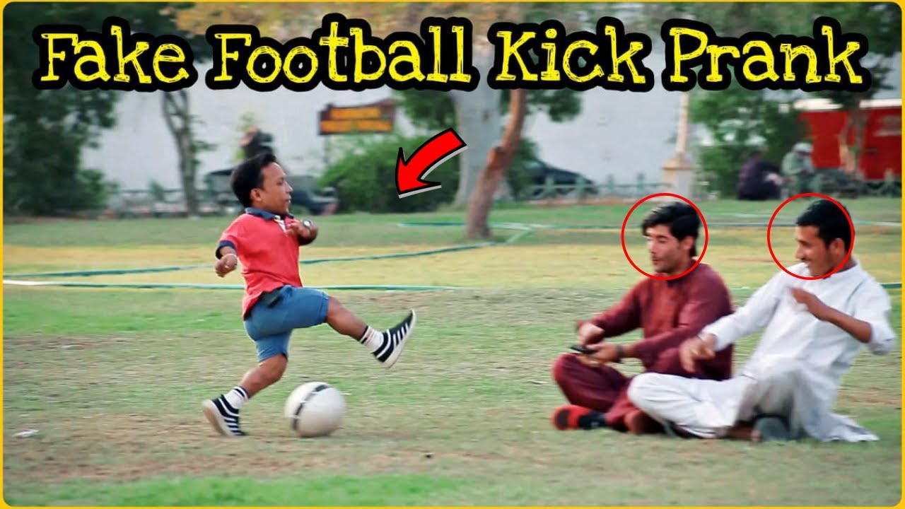 Fake Football Kick Prank - Funny Reactions | New Talent 2021 - YouTube
