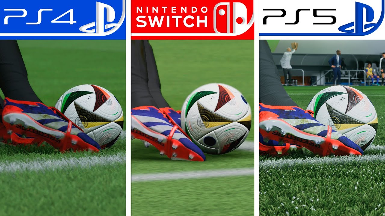 EA SPORTS FC 25 | PS4 - Nintendo Switch - PS5 | Graphics Comparison | Analista De Bits - YouTube