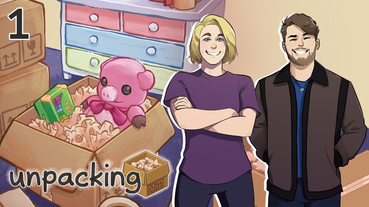 Unpacking #1 | A LIFE IN MOVING BOXES - YouTube