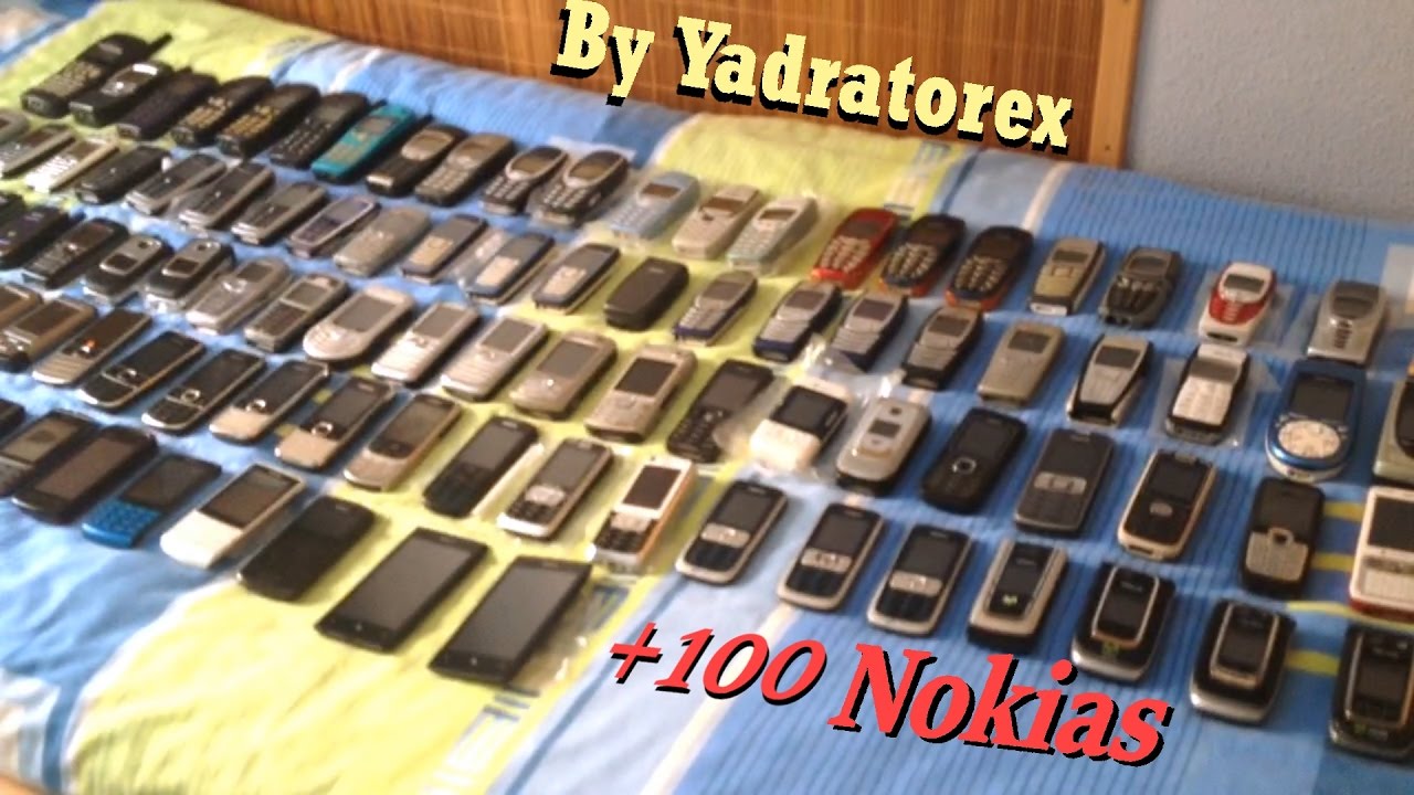 Nokia cell phone collection - By Yadratorex - YouTube