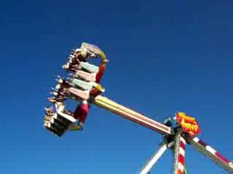 Fireball carnival ride wade shows - YouTube