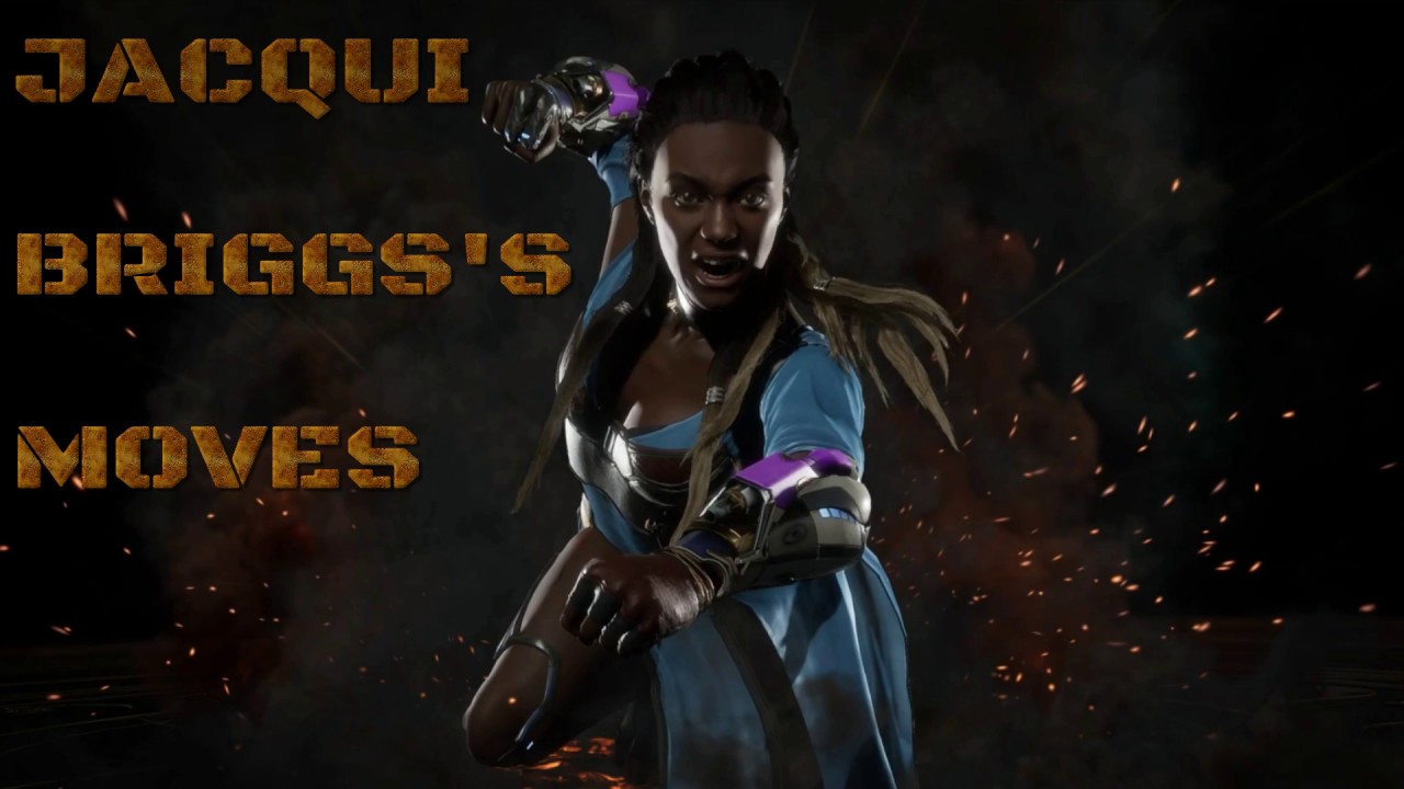 Mortal Kombat 11 | Jacqui Briggs's Moves - YouTube