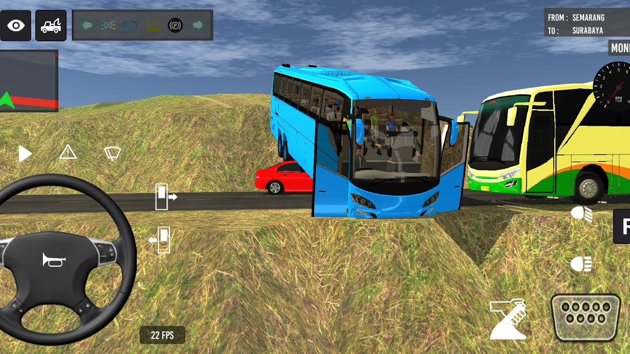 Bus Simulator Indonesia Euro Coach bus driving - 2023 Indonesia Bus ...