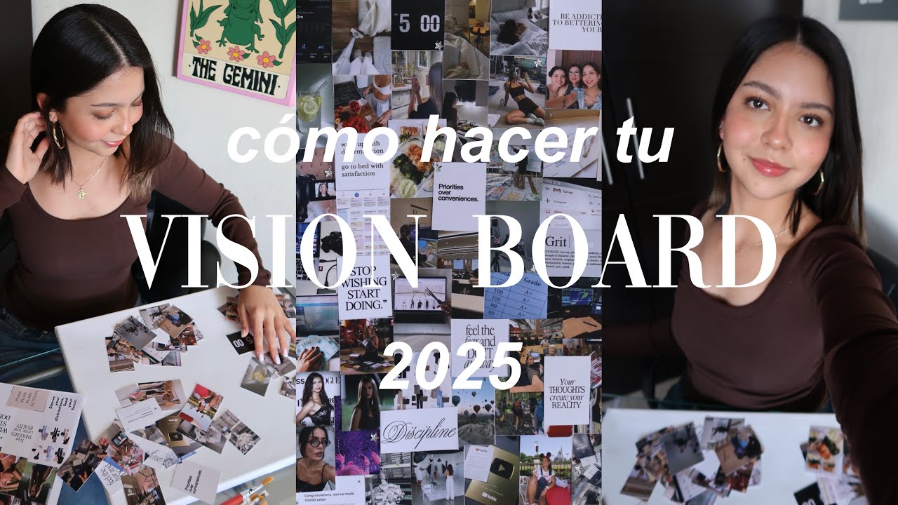 hagamos nuestro VISION BOARD 2025!:D🌟 -Nina (VLOGMAS 2024 #1) - YouTube