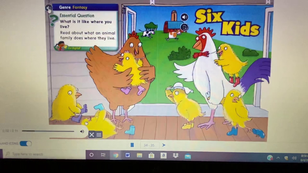 Wonders Grade 1 Unit 1 Week 2 : Six Kids - YouTube