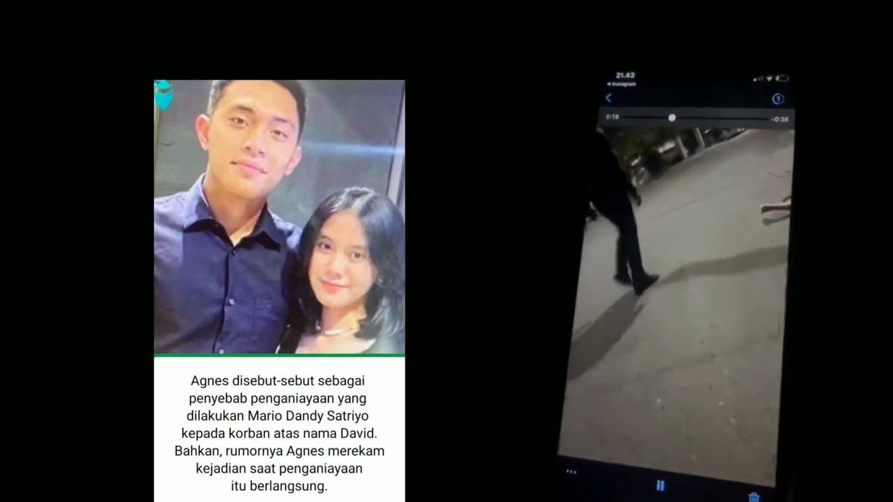 sosok agnes gracia haryanto dan video penganiayaan oleh mario Dandy yang sadis tak ...