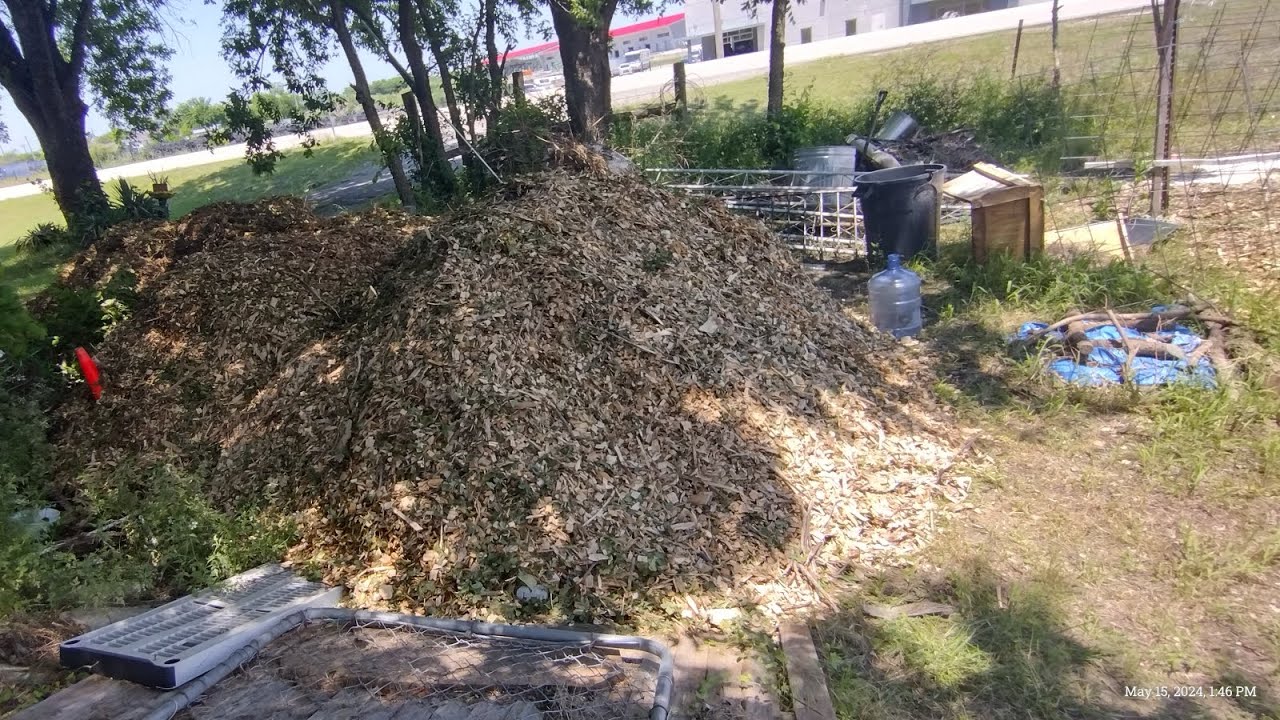 Got more mulch delivered! - YouTube