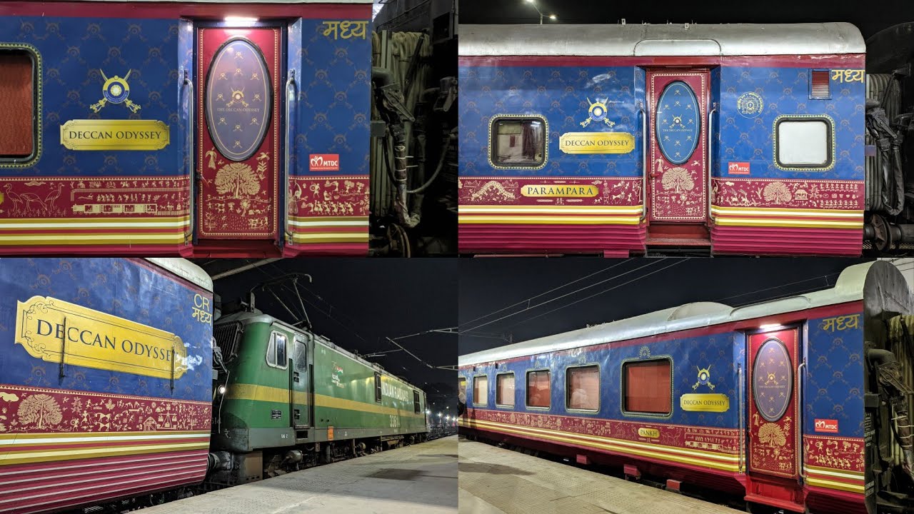 Luxurious Train of India : Deccan Odyssey Express at New Jalpaiguri Jn ...