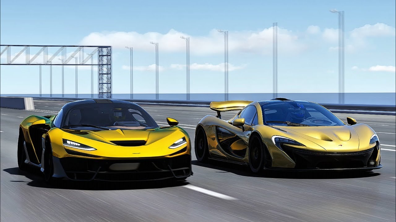 McLaren P1 Vs McLaren W1 | 20KM Drag Race - YouTube