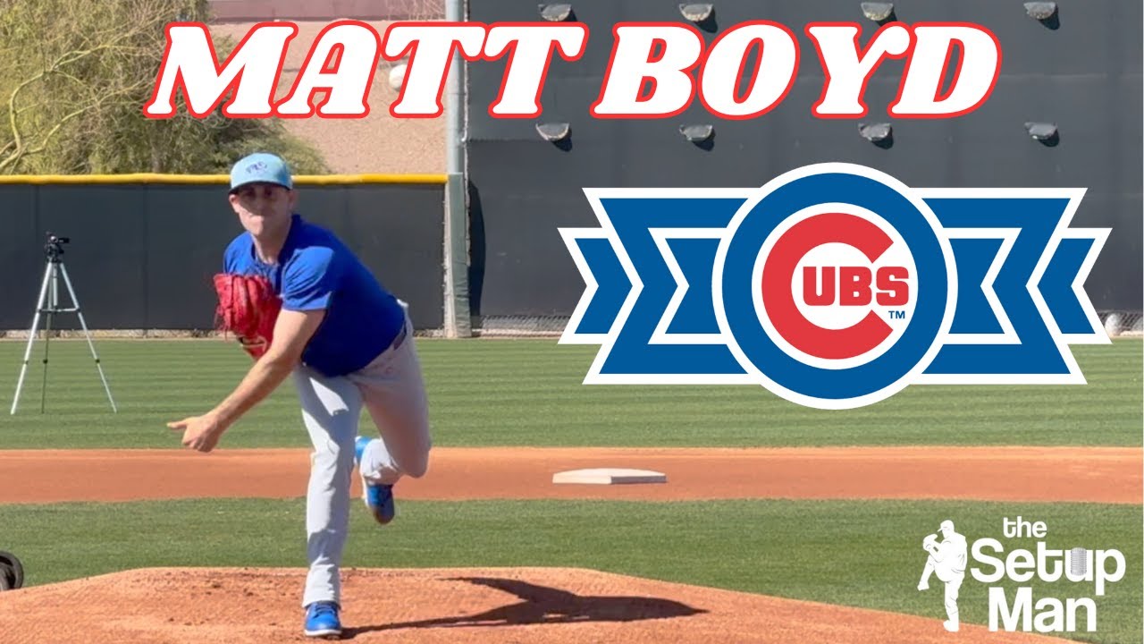 Matt Boyd Impresses in 1st Live Pitching of Cubs Spring Training - YouTube
