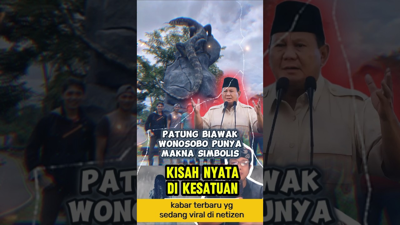 PATUNG BIAWAK DI WONOSOBO PUNYA ARTI SIMBOLIS DAN LEGENDA JAWA - YouTube