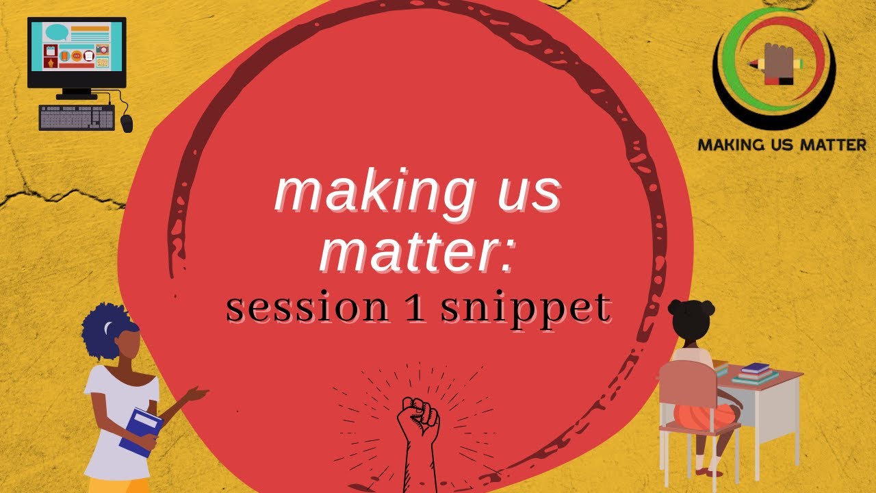 Making Us Matter Session 1 Snippet - YouTube