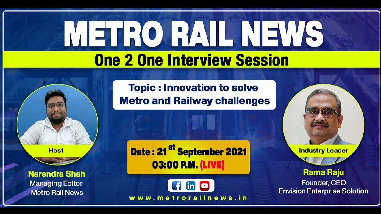 One 2 One Interview Session with Mr. Rama Raju, Founder & CEO of ...
