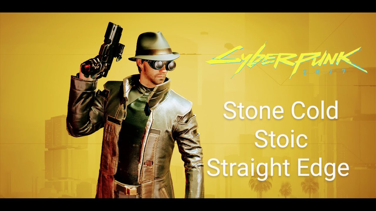 Cyberpunk 2077 - V is a stone cold, stoic, straight edge merc - YouTube