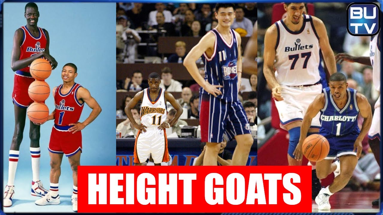 Kobe Fan Reacts to The best NBA player at every height! (NBA Height ...