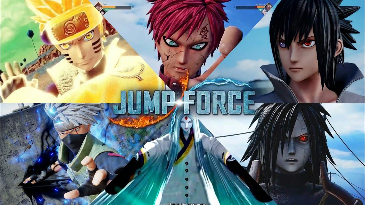 Jump Force | Naruto Character + All Ultimate Attacks - YouTube
