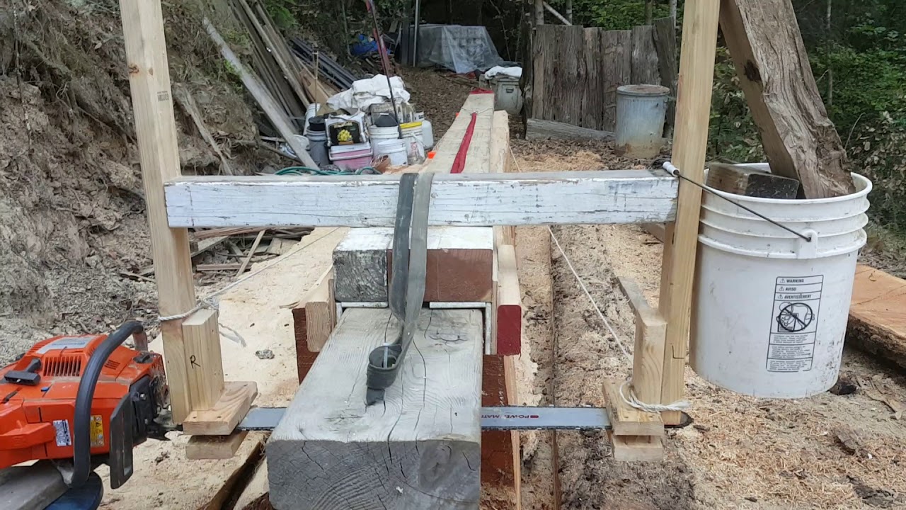 DIY Alaskan Mill Build 6 - Review of the DIY Alaskan Mill - YouTube