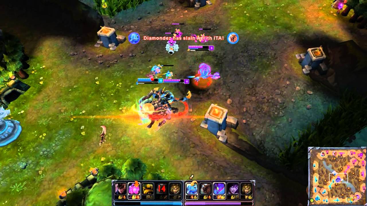 Fizz E + Flash trick - YouTube