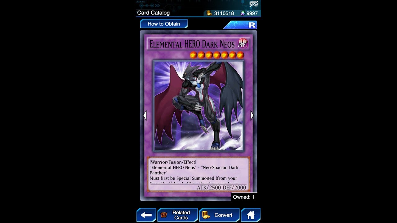 Elemental Hero Dark Neos