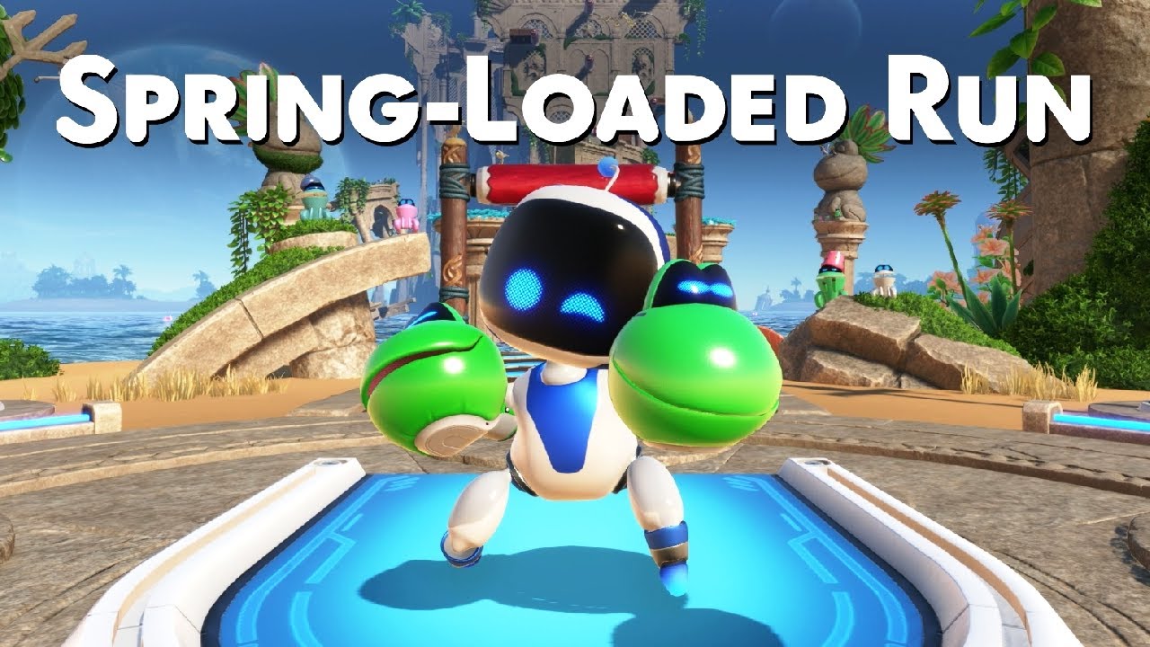 ASTRO BOT - Spring-Loaded Run Speedrun (All Bots Rescued) Stellar ...