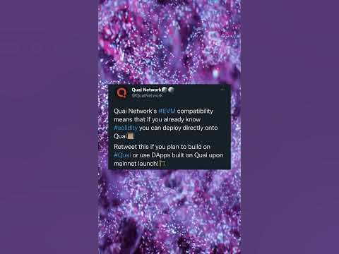 Quai Network's EVM compatibility means that if you know solidity you can deploy onto Quai! # ...