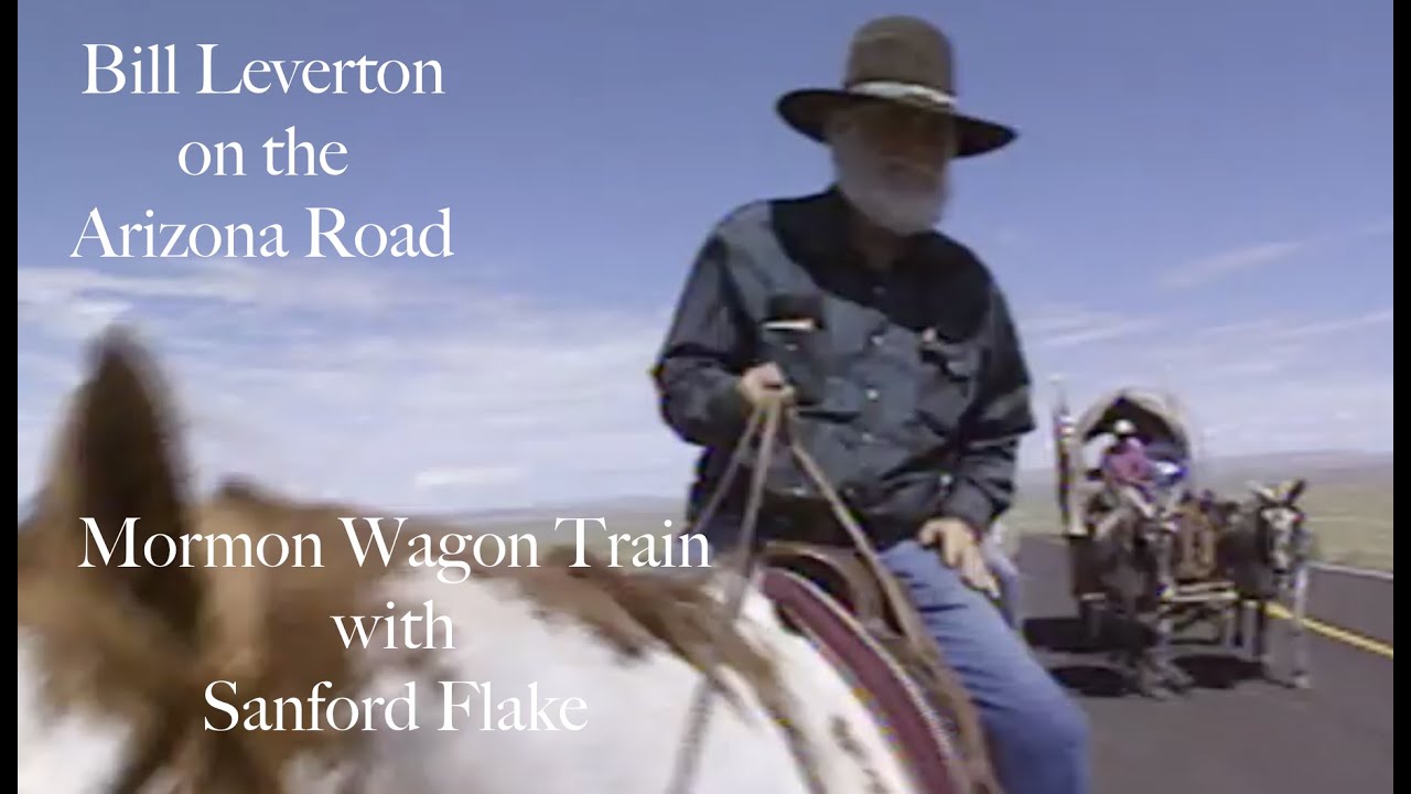 Mormon Wagon Train Reenactment - Bill Leverton on the Arizona Road ...