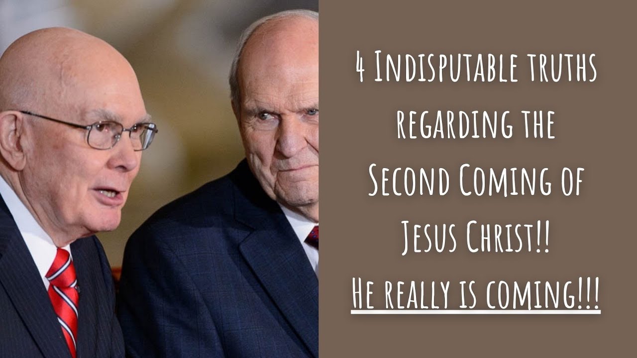 "Christ Will Come, As He Promised!" Elder Oaks' Prophetic Warning 20 ...
