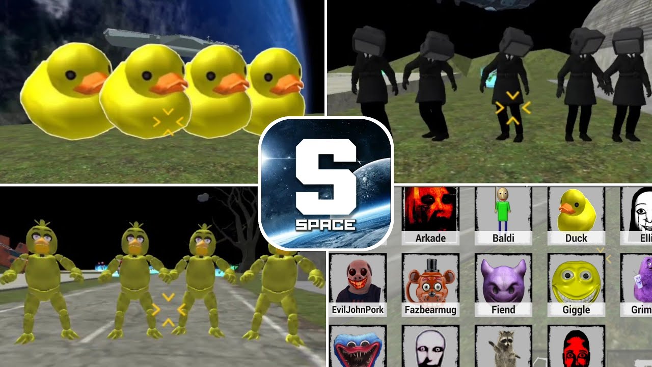 NEW NEXTBOT Sandbox In Space • Nextbot Quack Duck | Mod Editor - YouTube