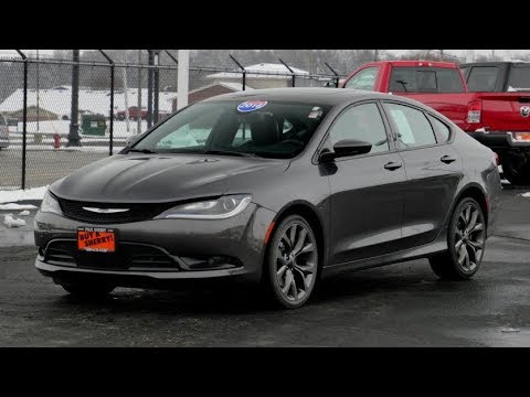 2016 Chrysler 200 S V6 ALL WHEEL DRIVE For Sale | CP16218 - YouTube