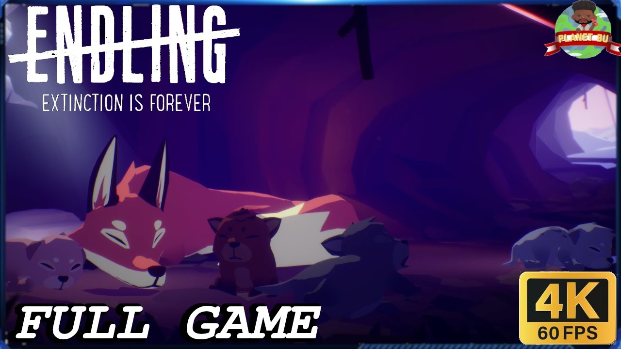 Endling: Extinction is Forever 4K Gameplay Full Game // エンドリング：絶滅は永遠です ...