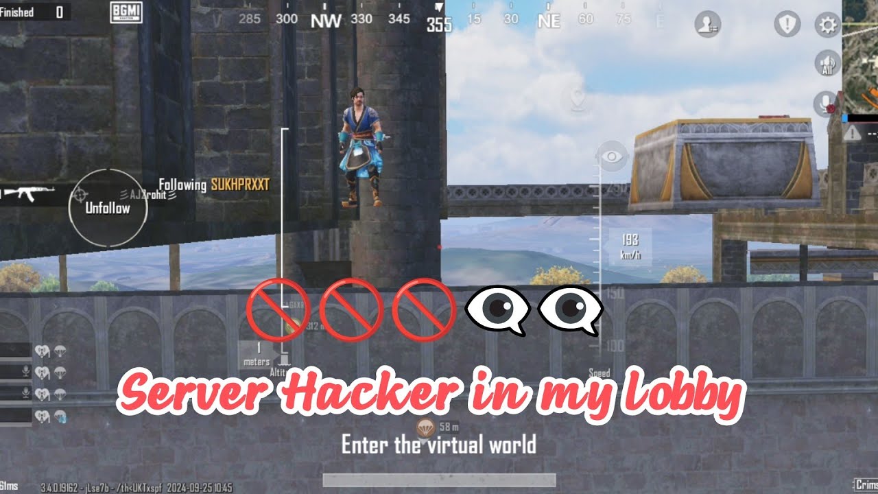 BGMI server Hacker live Video- How to fix 677 ms hi pink? BGMI SOLVE ...