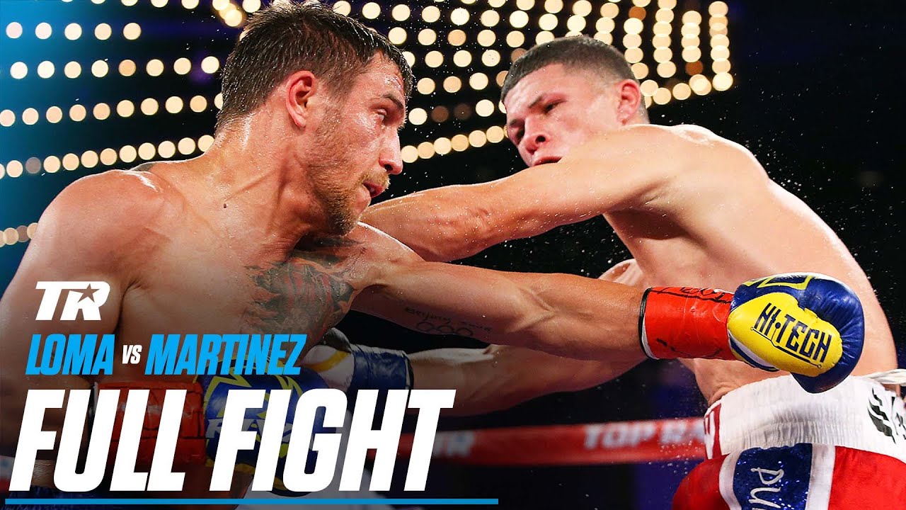 Loma Becomes Fastest 2-Weight World Champion | LOMA VS MARTINEZ FREE ...