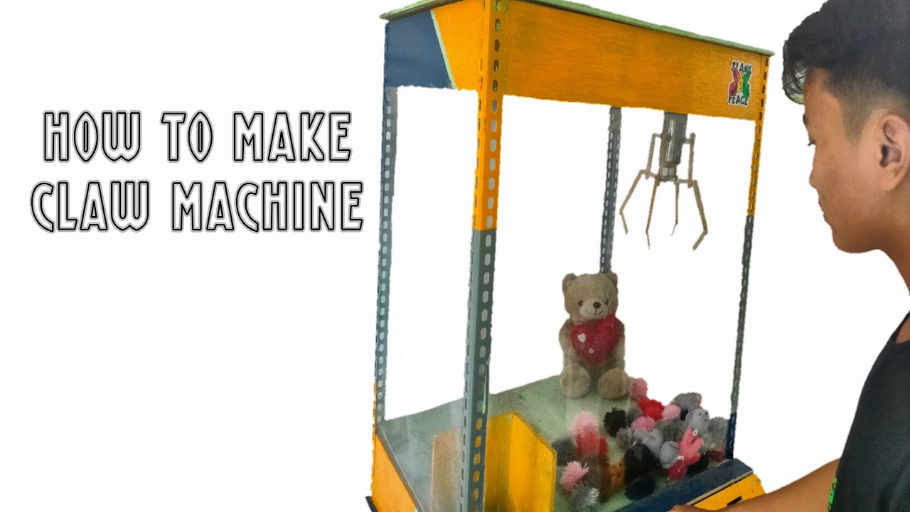 Part (1/3) -How To Make Claw Machine with RFID || Tutorial Membuat ...