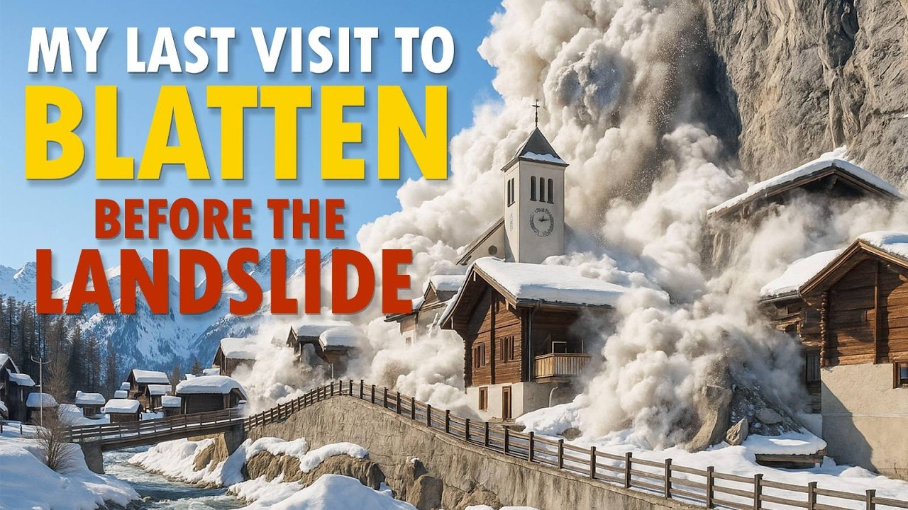 Blatten Swiss Village destroyed: How was it before? My last Visit - YouTube
