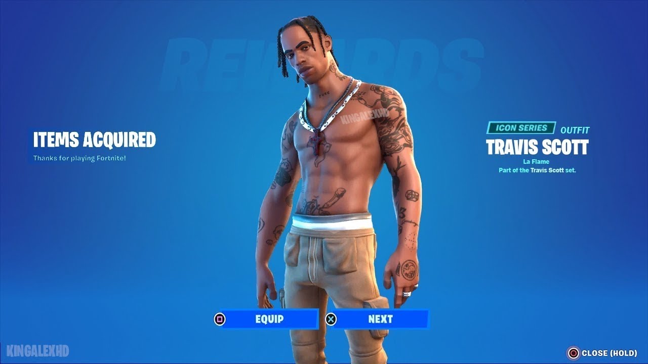TRAVIS SCOTT SKIN RETURN DATE IN FORTNITE ITEM SHOP! (Travis Scott Skin ...