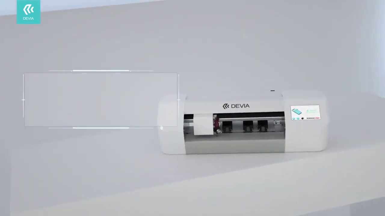 Devia Intelligent Film Cutting Plotter Machine - YouTube