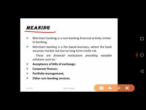 Merchant banking, meaning, defination, origin, functions, categories ...