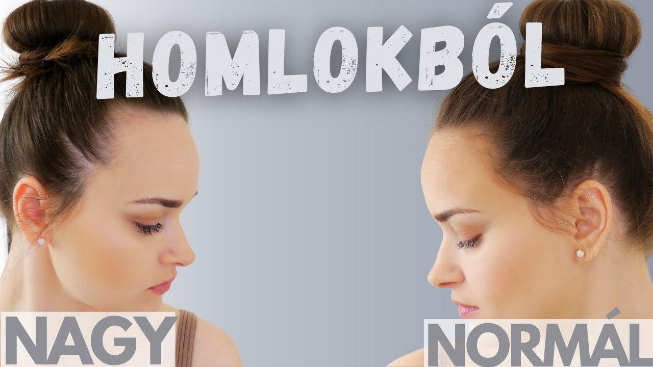 Sminktrükkök bevetése nagy homlok ellen - YouTube